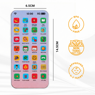 Kids Smart Educational Touch Phone Toy – Giftoo