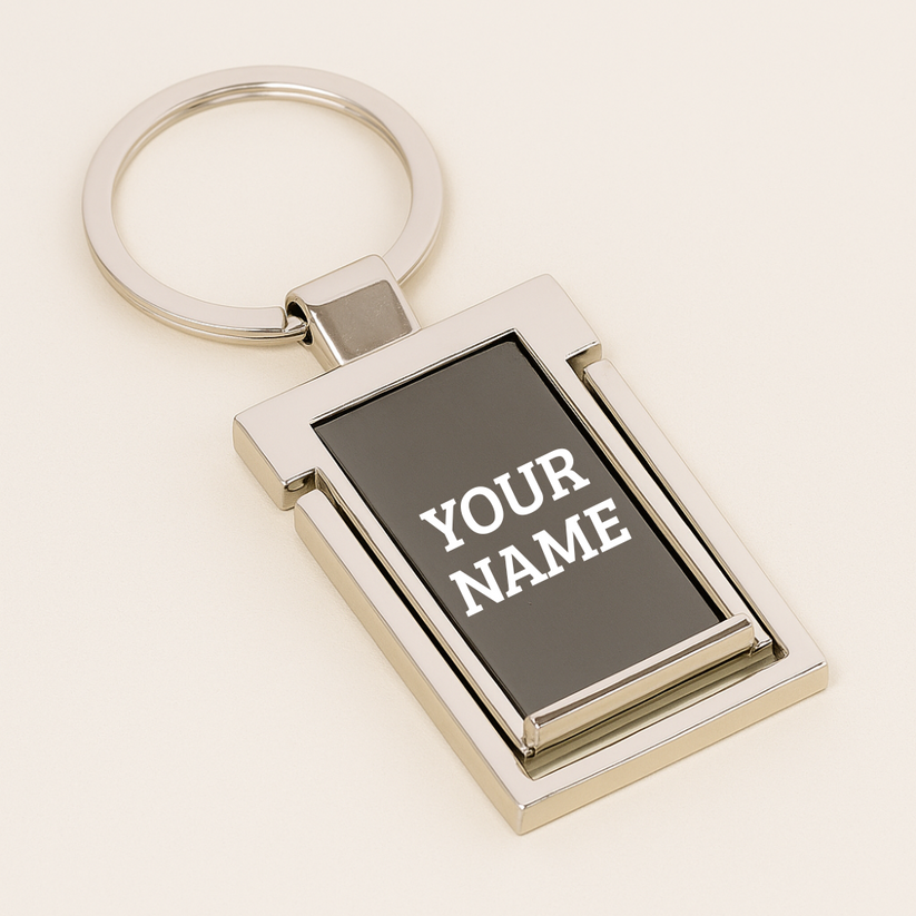 2-in-1 Metal Keychain + Mobile Stand – Sleek & Handy – Giftoo