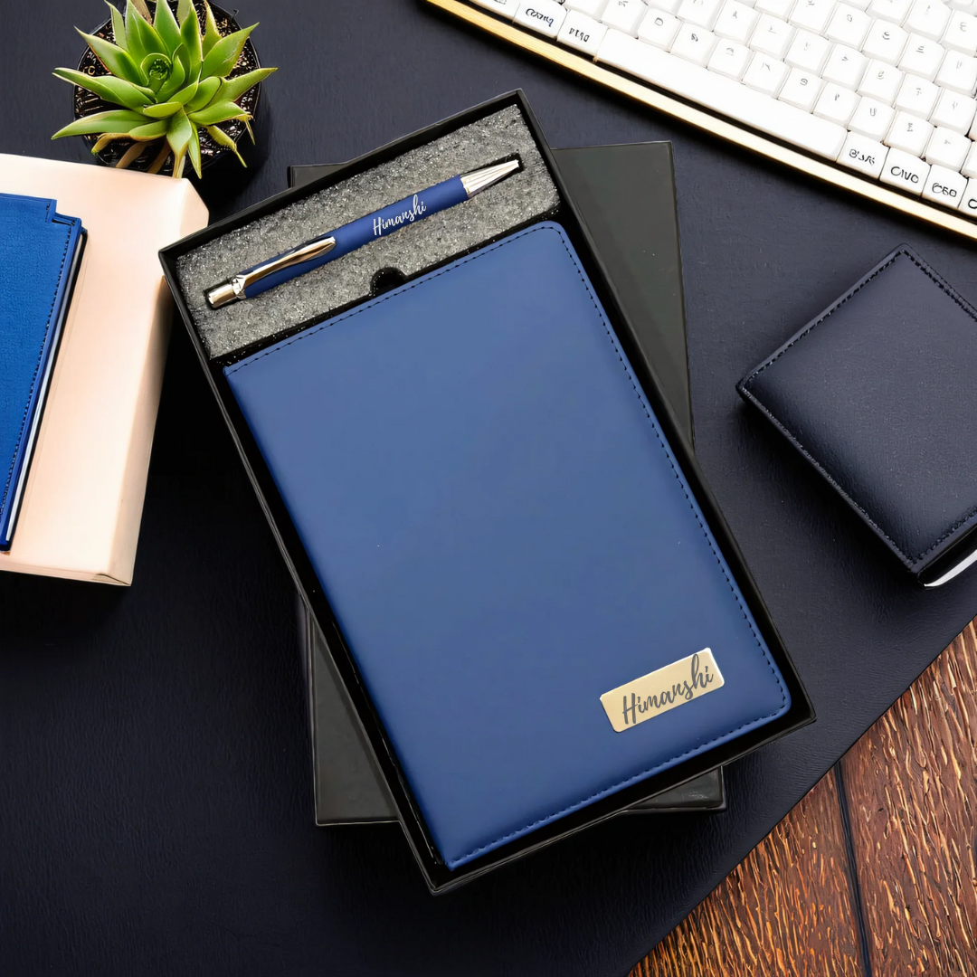 Personalized Diary and Pen Gift Set – Giftoo