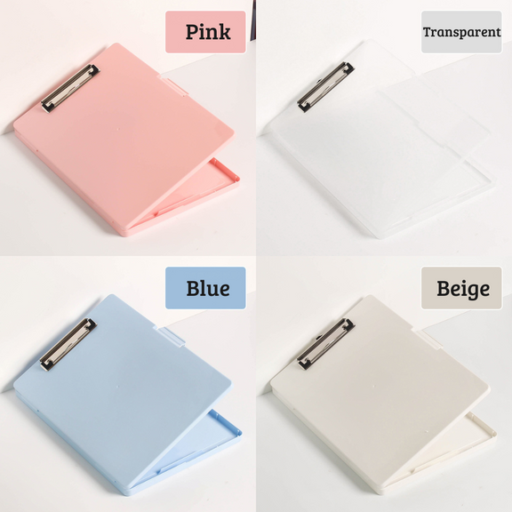 A4 Writing Clipboard Exam Pad with Storage Compartment – Giftoo